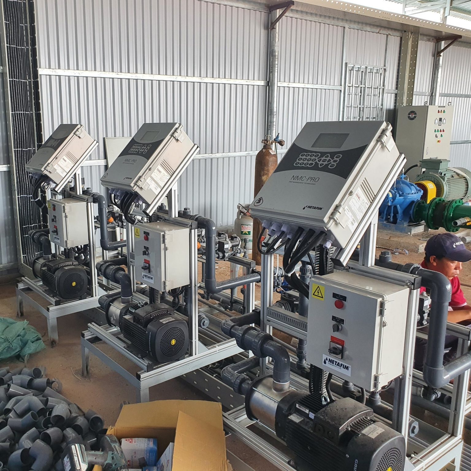 Thiết bị điều khiển tưới và dinh dưỡng Fertikit - Khang Thịnh Netafim