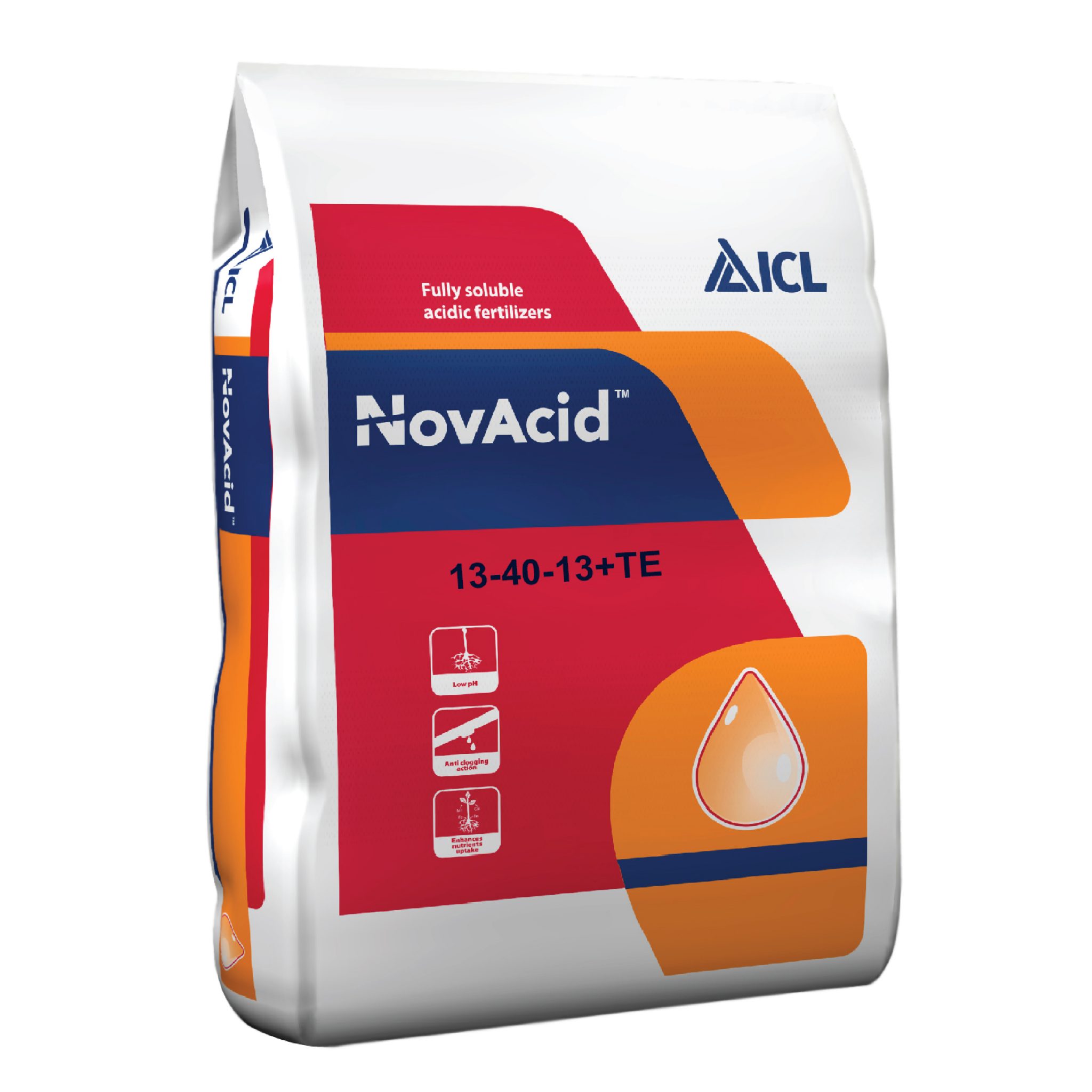 Phân bón NOVACID 13-40-13+TE - NPK hòa tan ICL - Khang Thịnh Netafim